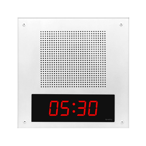 Synchronised IP LED Clock with IP Speaker » advanceNET